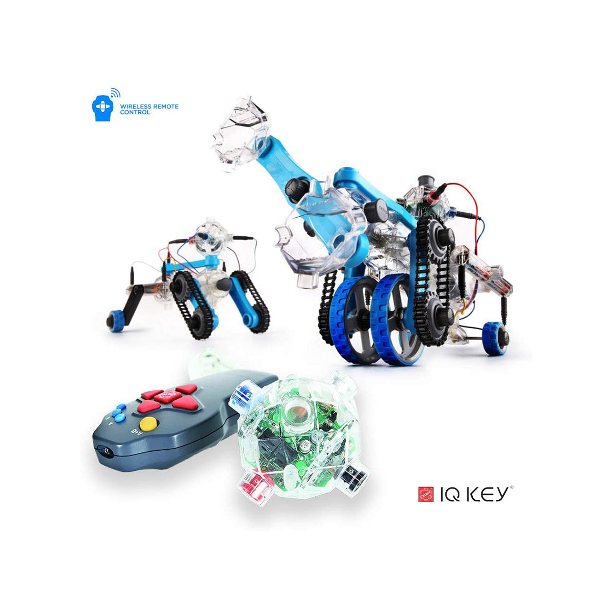 IQKEY Advance 1200, Remote Control Robot, STEM Educational Assembly To ...
