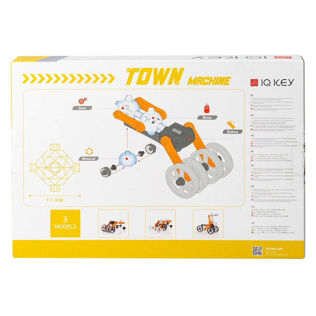 IQ-Key Play&Fun Series Town Machine – IQ KEY STEM EDUCATION SERIES ...